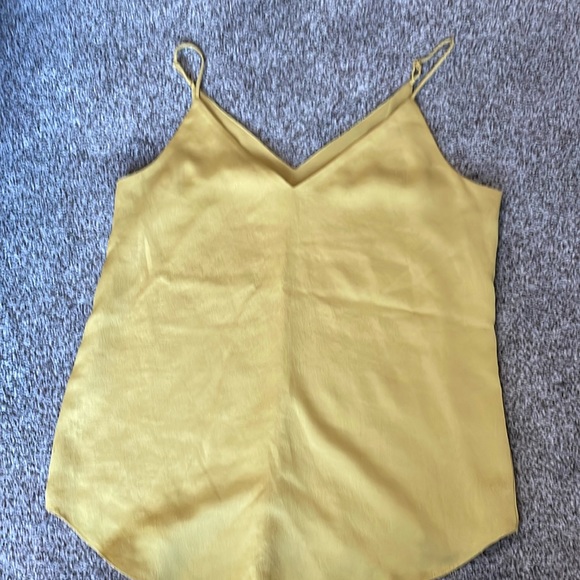 Express Tops Gold Camisole Poshmark
